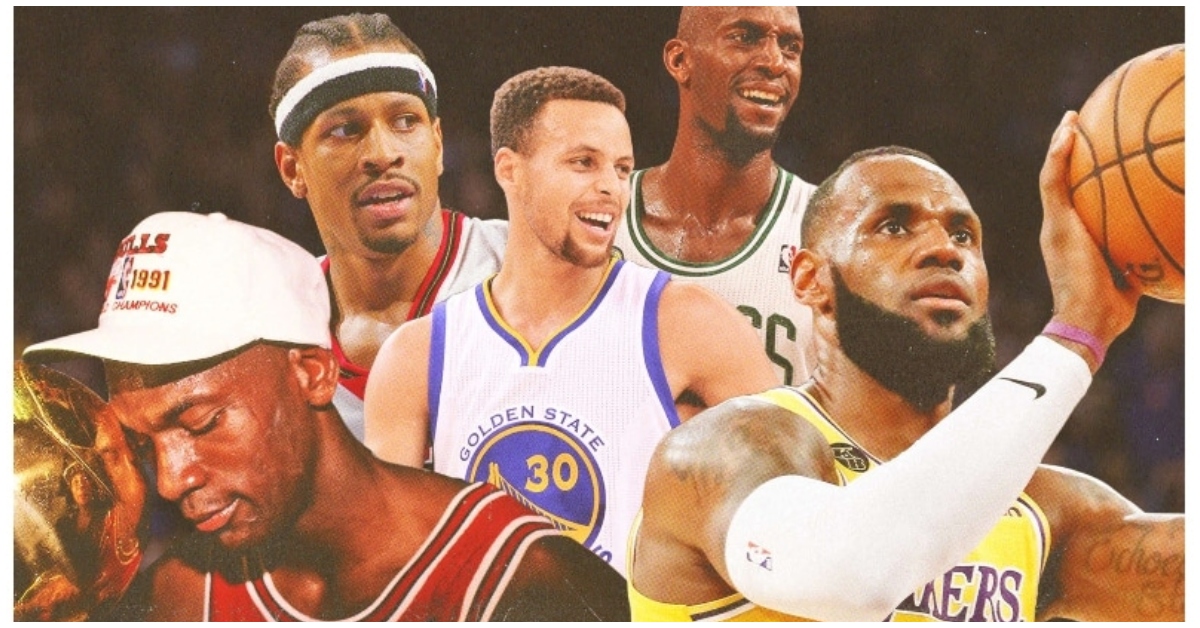 The Top 40 Greatest NBA Players of All Time Ranked