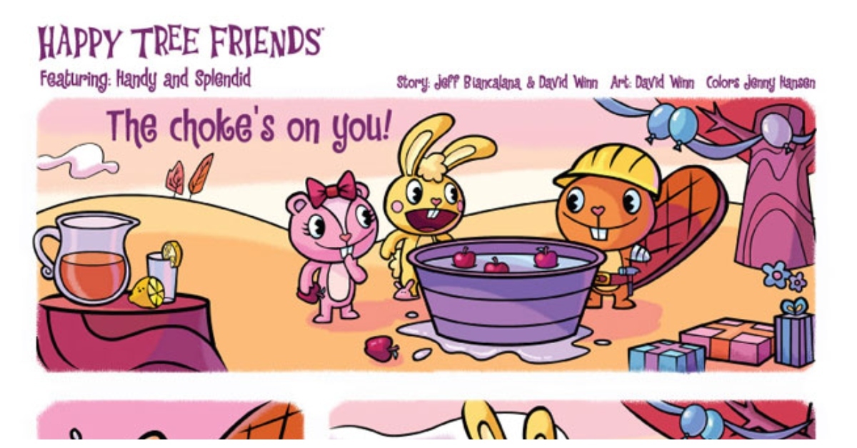 Top 35 Hilarious Happy Tree Friends Comics That Will Leave You Speechless